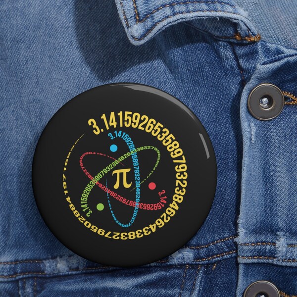 Math Pi Pin - Etsy