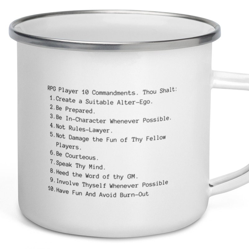 Rpg Mug - Etsy