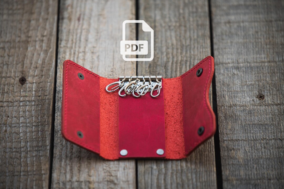 PDF Leather Key Holder Pattern - Easy DIY Leather Project - Etsy