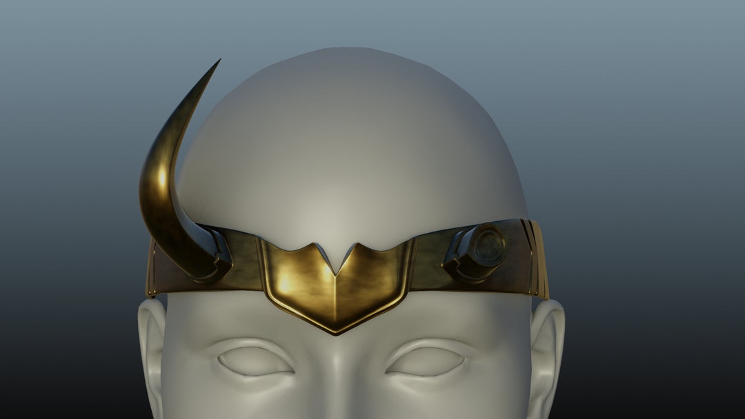 Sylvie / Lady Loki Crown 3D Model - Etsy
