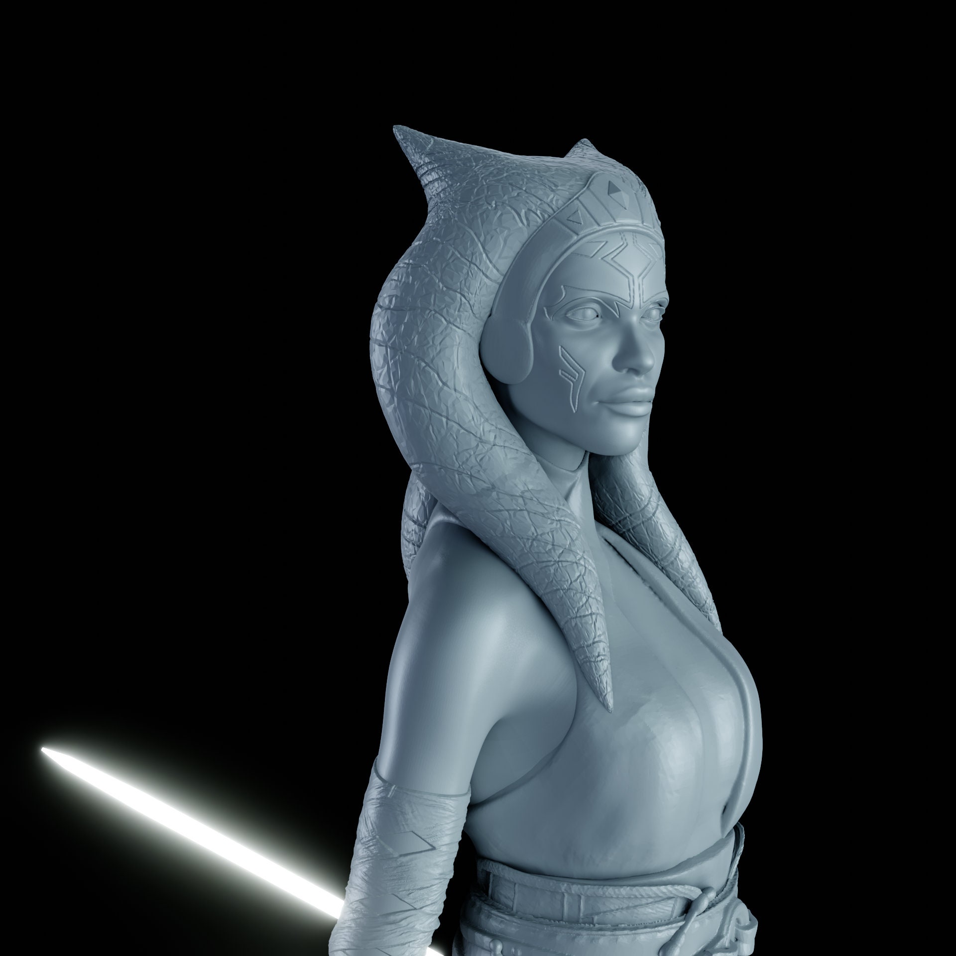 Ahsoka Tano 3d Model For Printing Etsy New Zealand