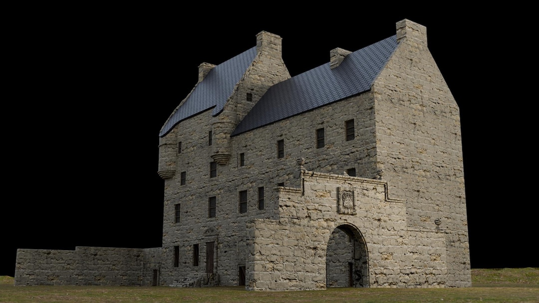 Lallybroch 3D Model -DIGITAL FILES- - Etsy