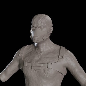 Darth Vader in Bacta Tank 3D Model - Etsy