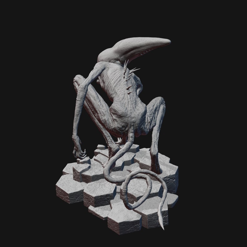 Alien Covenant Neomorph 3D Model | Etsy