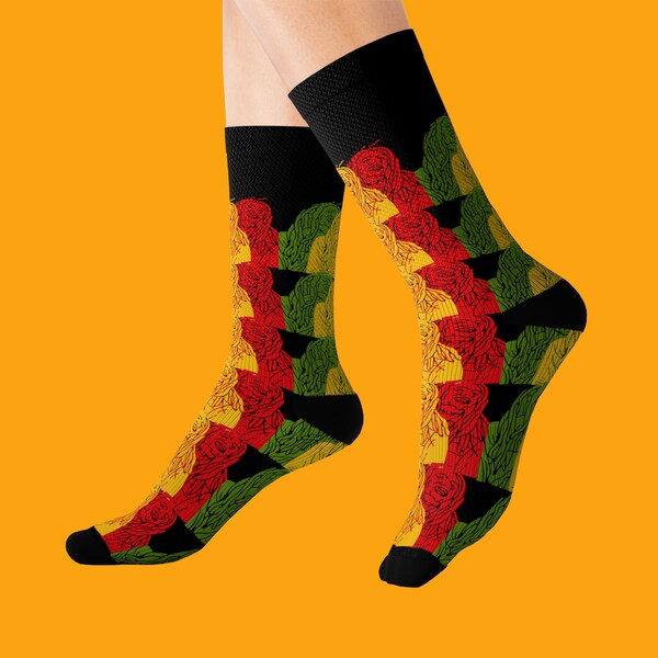 Rasta Socks - Etsy