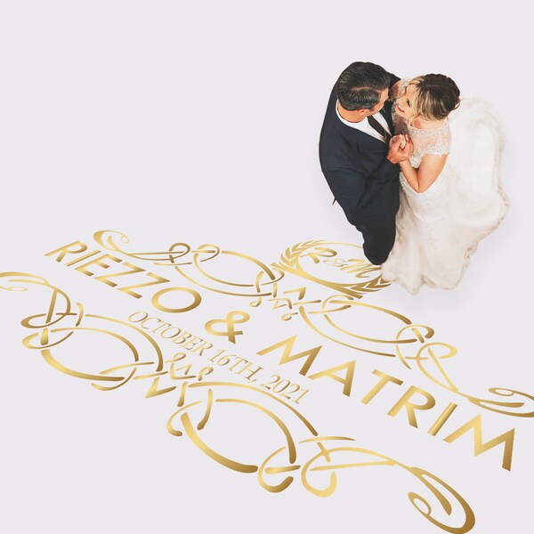 Wedding Floor Decal - Etsy