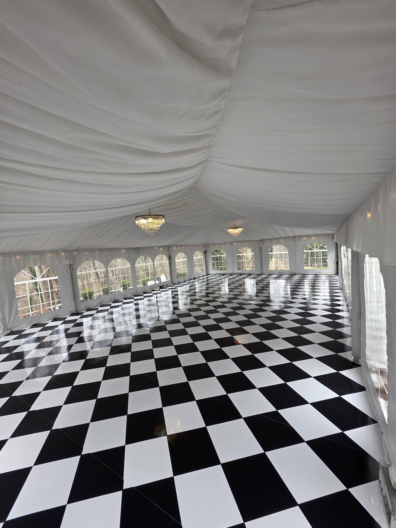 Gloss White Removable Vinyl Floor Wrap | 54" X 100' Roll, Covers 20FT X ...