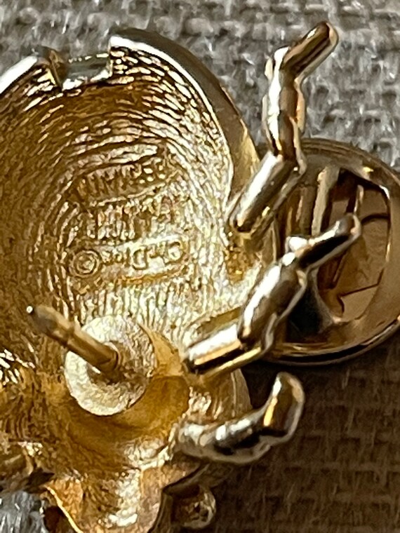 Ladybug Christian Dior fancy pin lapel jewelry brooch… - Gem