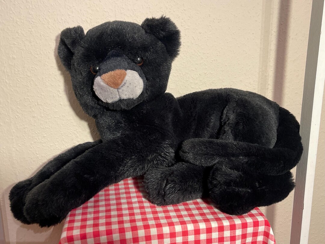 Black Panther Stuffed Toy Plush Large - Etsy