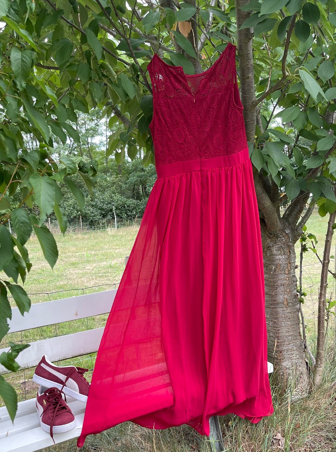 DUO Puma Suede Berry Grenadine Suede Dress Classydress Sports Festival ...