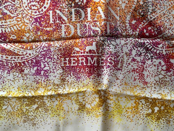 Hermes Seidentuch Paris Indian Dust Pierre Emery phan… - Gem