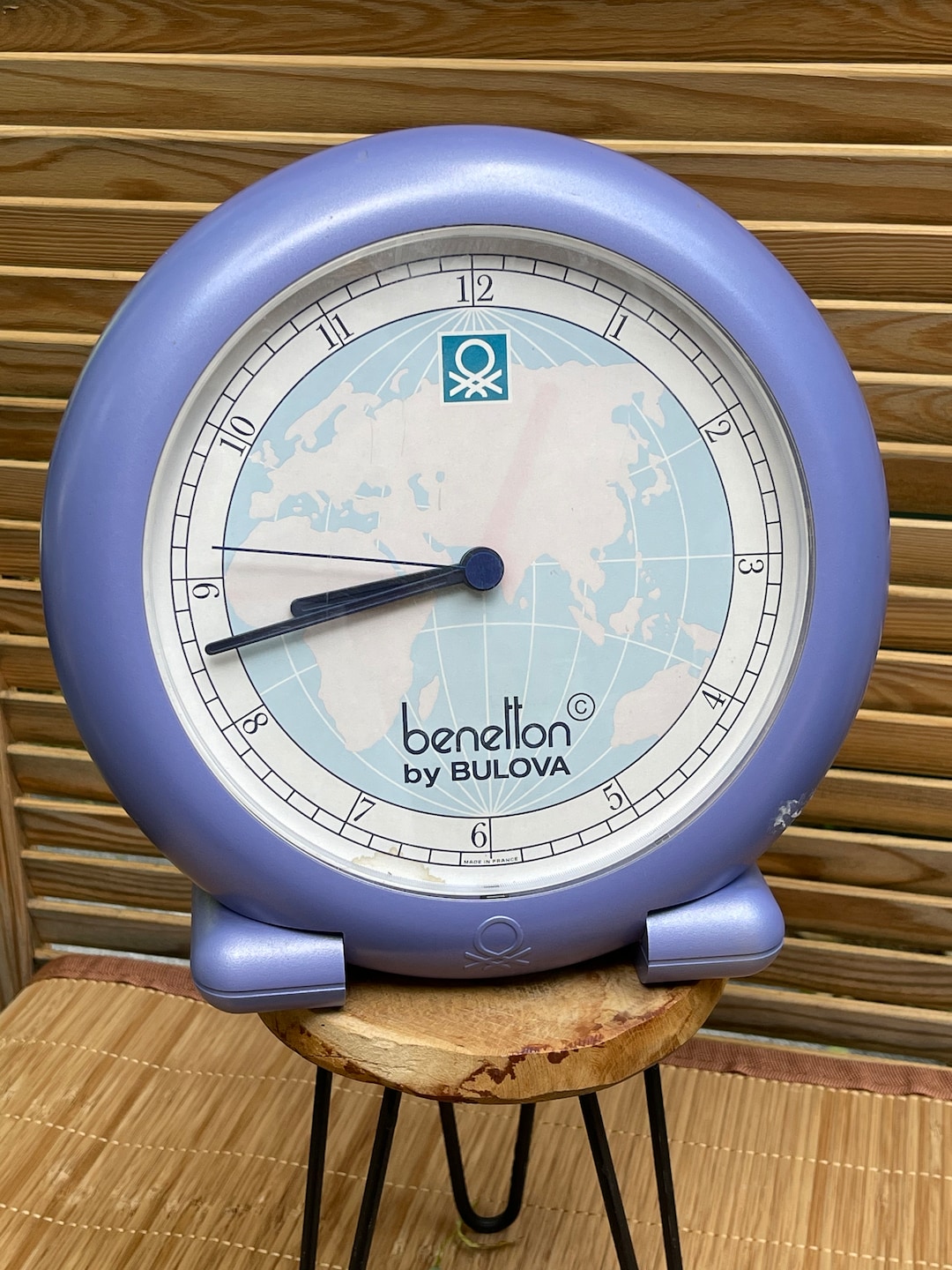 Benetton Lilac Grandfather Clock by Bulova World - Etsy