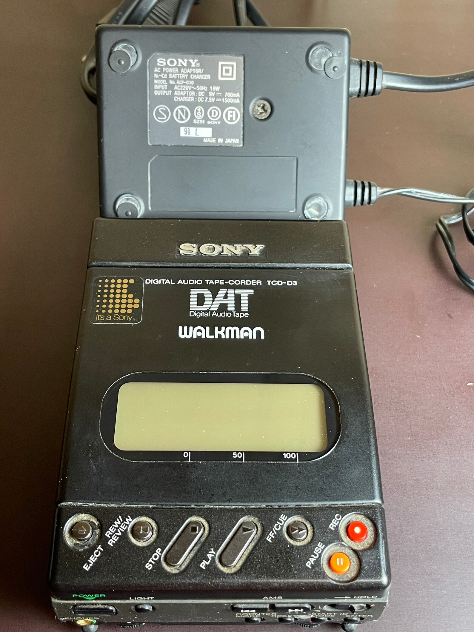 Sony DAT Digital Audio Tape Tcd D3 Player Vintage Rarely Rar - Etsy UK