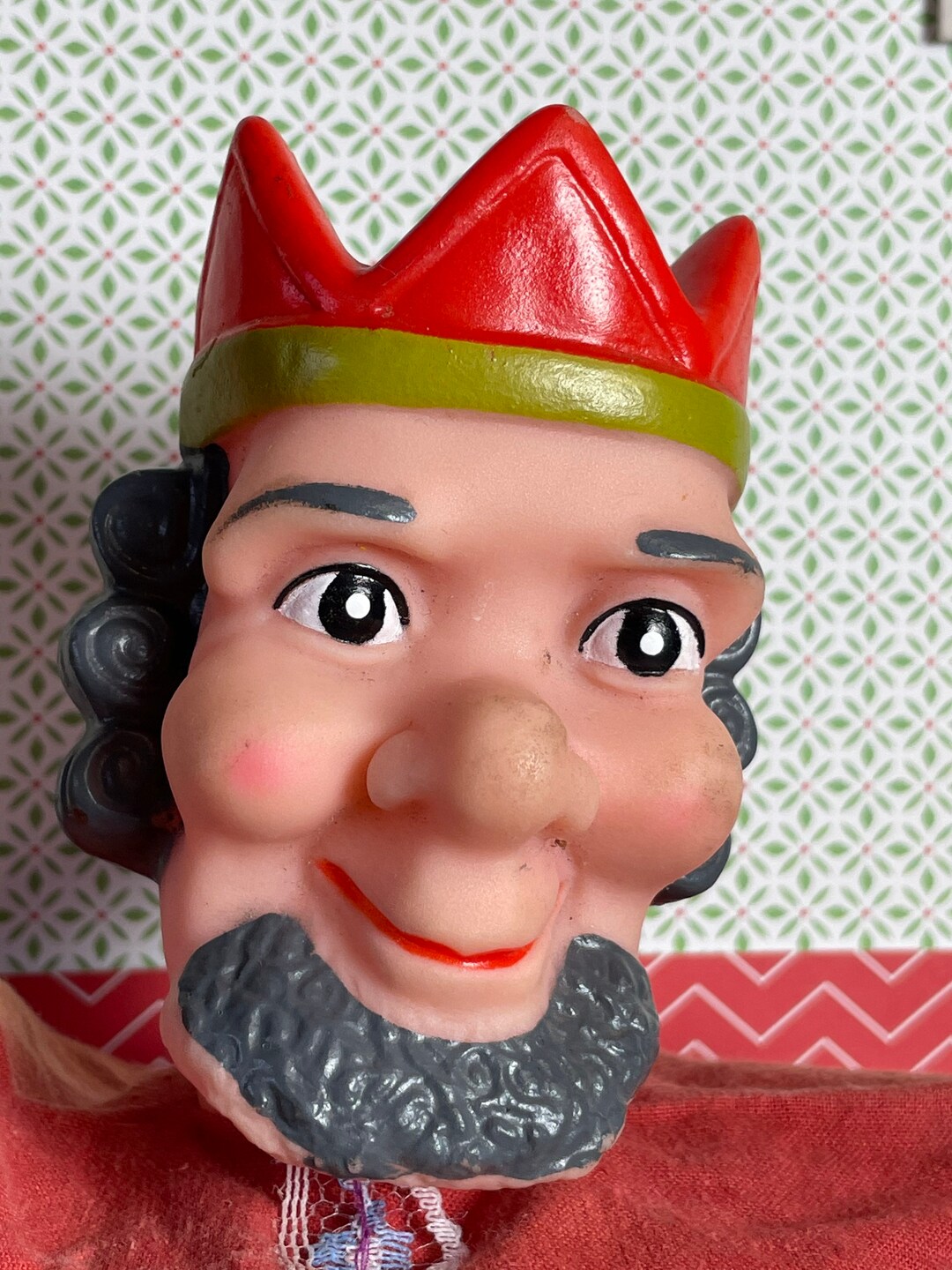 Kasperltheater Doll King Vintage Old Throttle Beard Puppet Theatre - Etsy