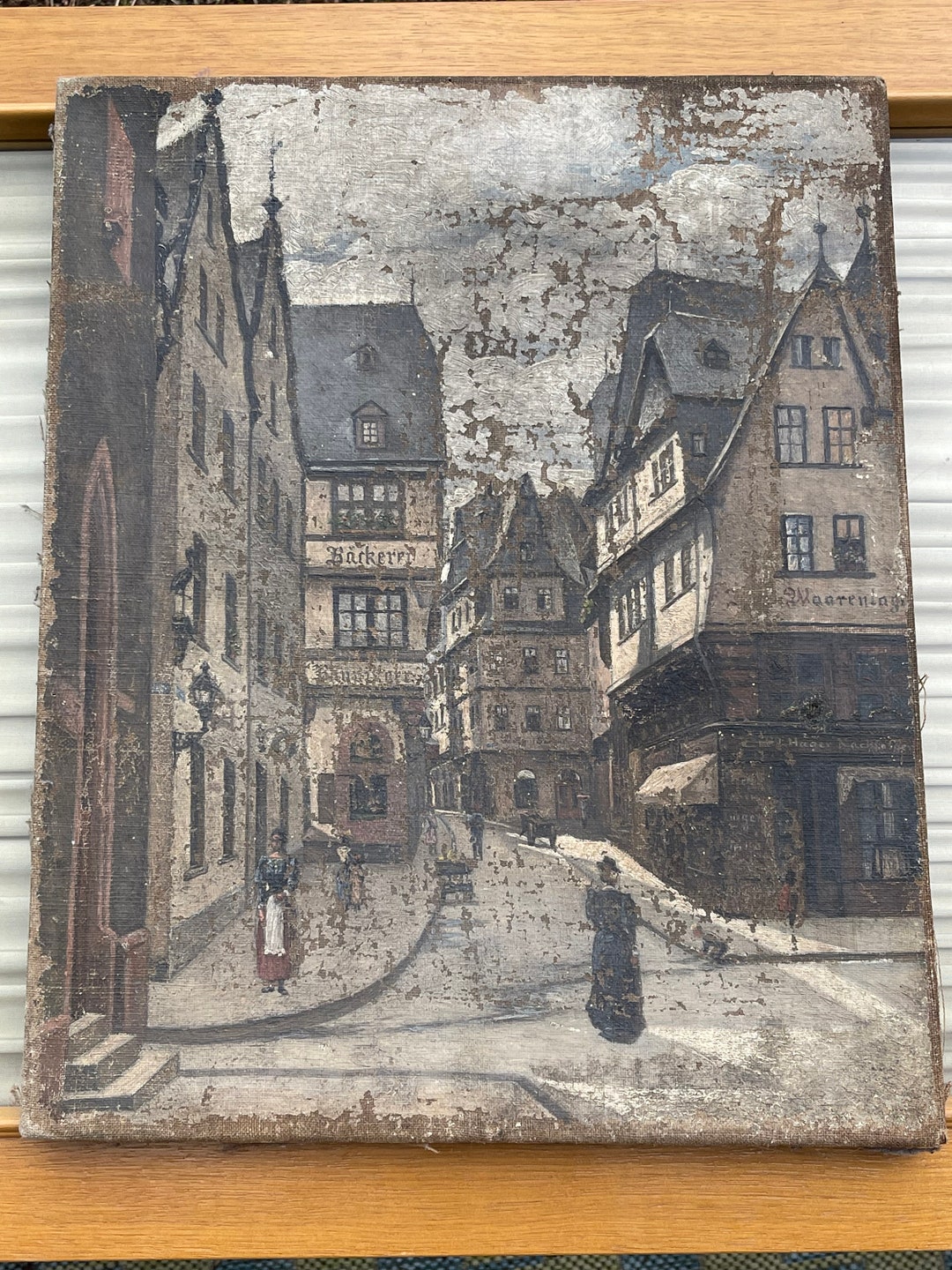 Picture City Painting Carl Friedrich Schäfer Painting Props Etching ...