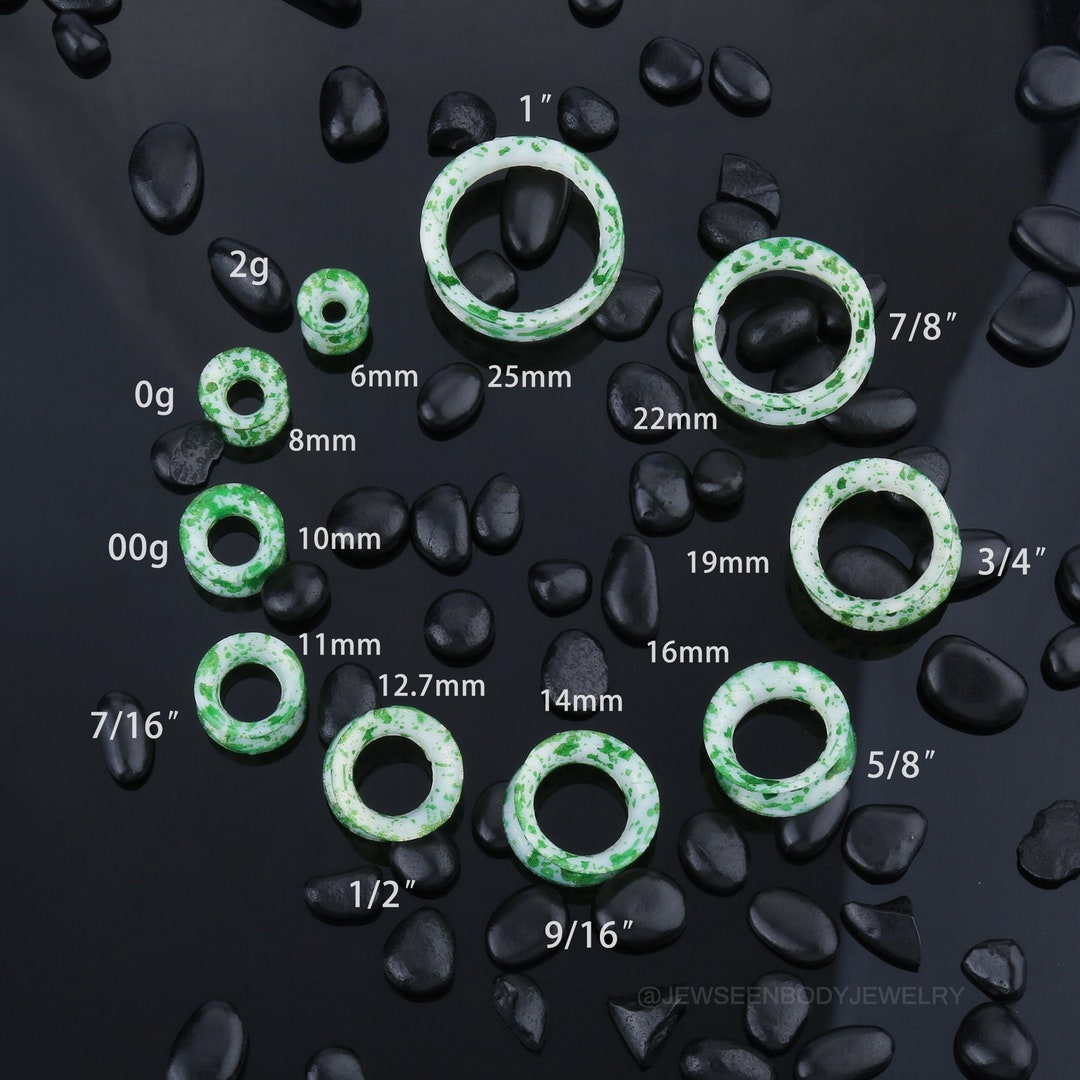 20PCS Flexible Ear Stretching/soft Tunnel Set/2g-1''silicone Flesh ...