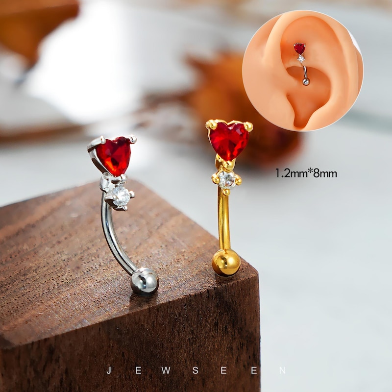Eyebrow Ring - Etsy
