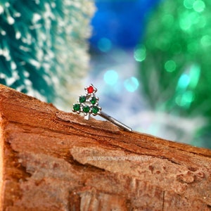 20g Christmas Nose Rings/ Nose Stud/ Nose Piercing/ Nose Jewelry ...