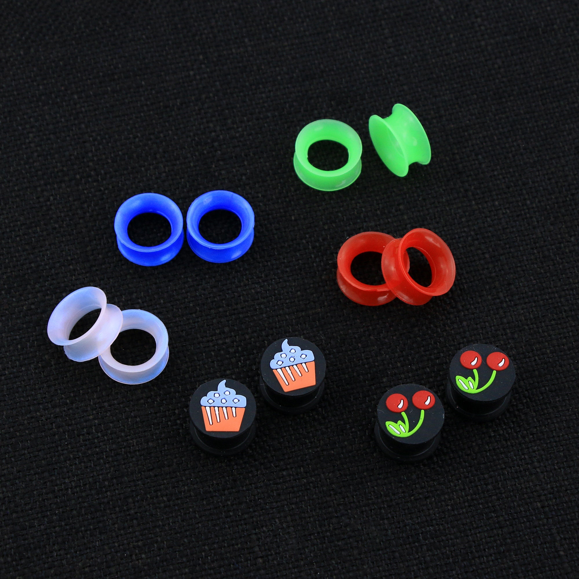 12PCS 3D Silicone Ear Gauges/plug Gauges/ear Tunnels/ear - Etsy UK
