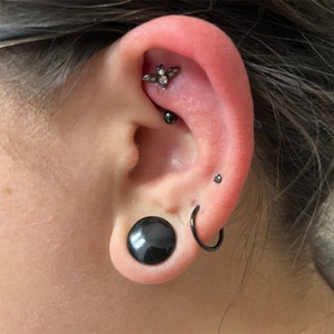 Bat Rook Piercing Jewelry/rook Earring/cartilage Earring/eyebrow Ring ...