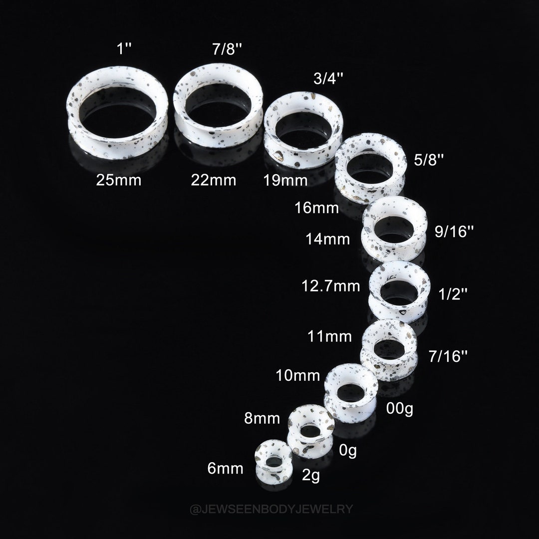 Ear Stretching/2g-1'' Kit/20pcs Gauges Expander Set/soft Silicone ...