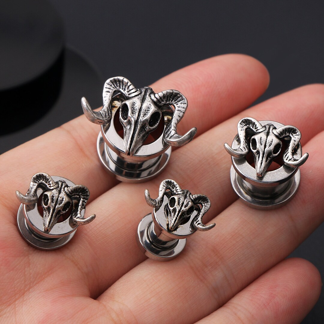 2PCS Sheep Ear Plugs,ear Tunnels,ear Gauges,ear Stretcher,surgical ...