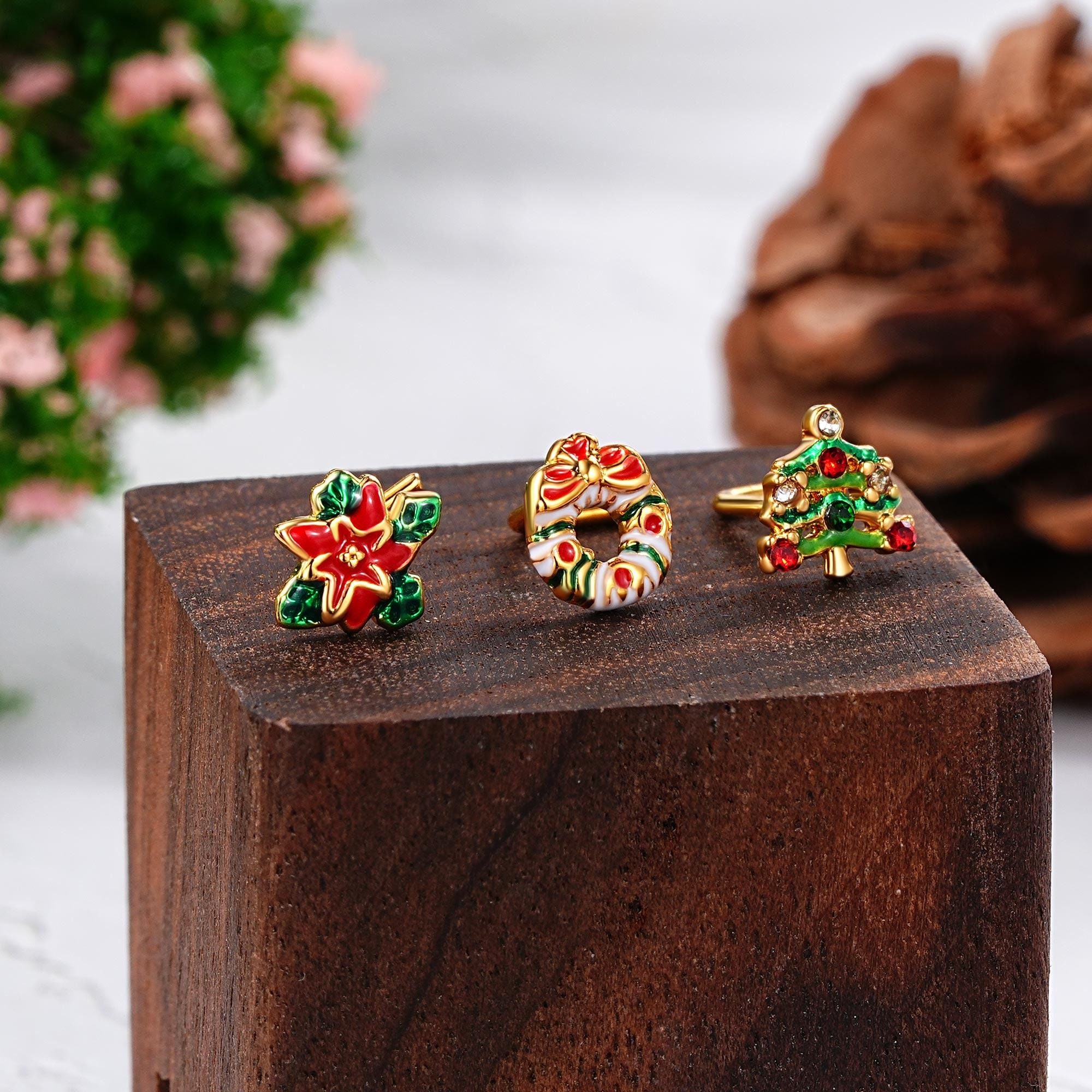 Christmas nose stud store
