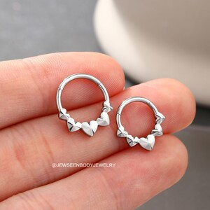 16G Helix Hoop Earring/tragus Piercing/minimalist Earrings/cartilage ...