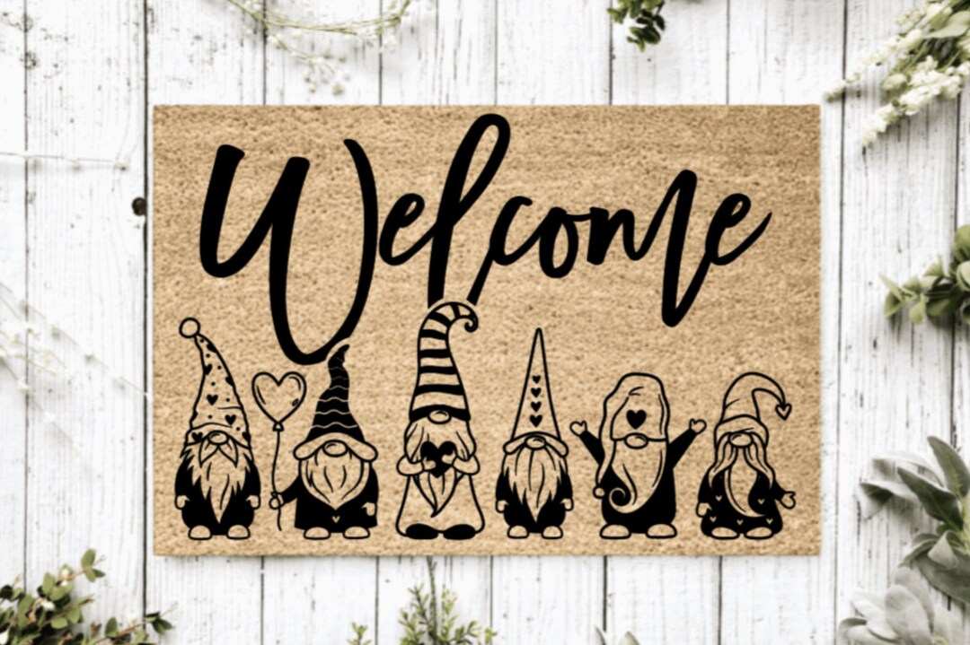 Hope You Like Gnomes Welcome Mat | Perfect Gift for Gnome Lover ...