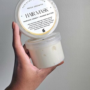 Mega Growth Deep Conditioner With Mango Butter & Manuka Honey + Kokum ...