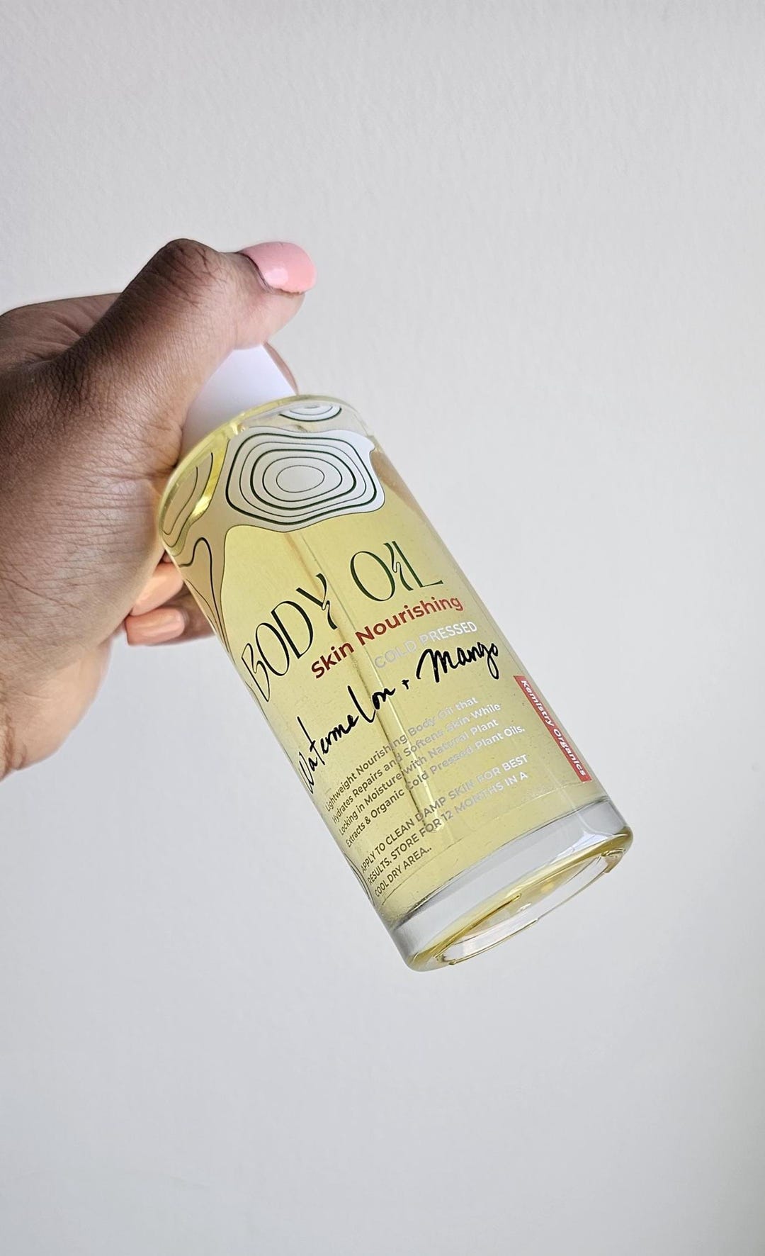 Watermelon Mango Skin Reviving Body Oil for Dull Dry Skin After Shower ...
