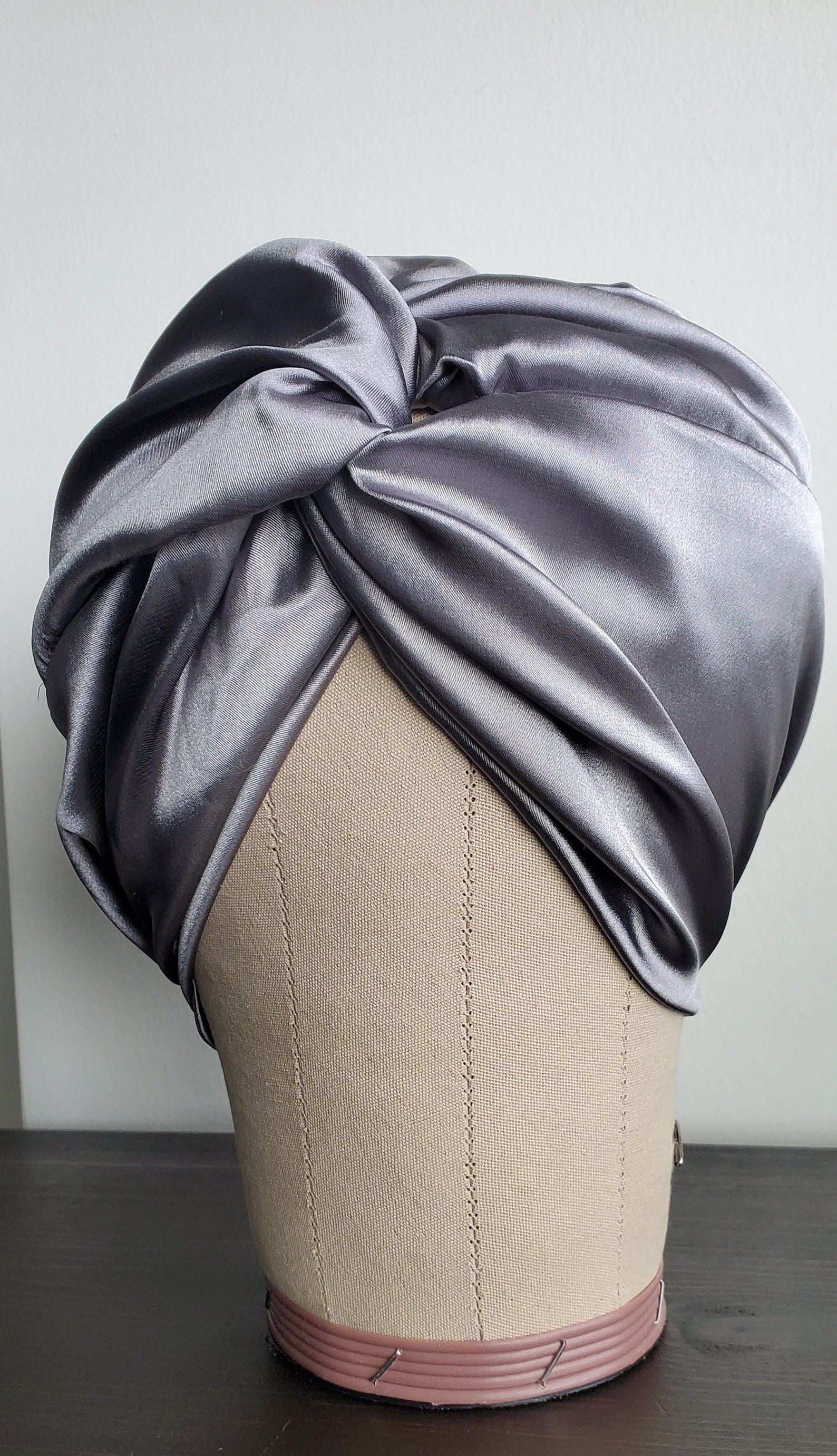 Satin Turban Head Wrap Sleep Protection Prevent Breakage and - Etsy
