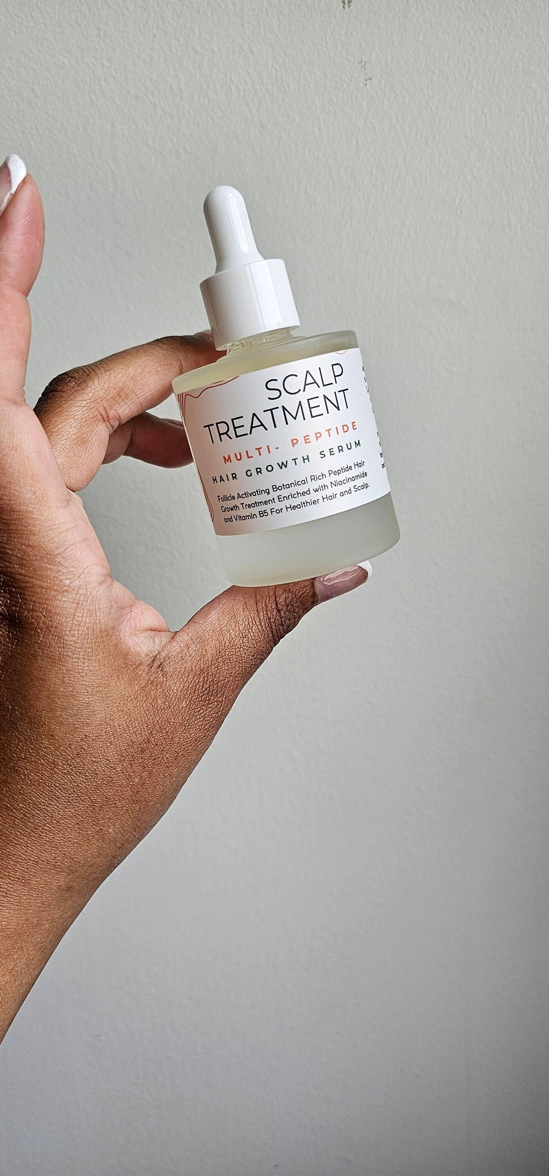 MULTI PEPTIDE Hair Growth Serum Growth Activating DHT Blocker Oil Free ...