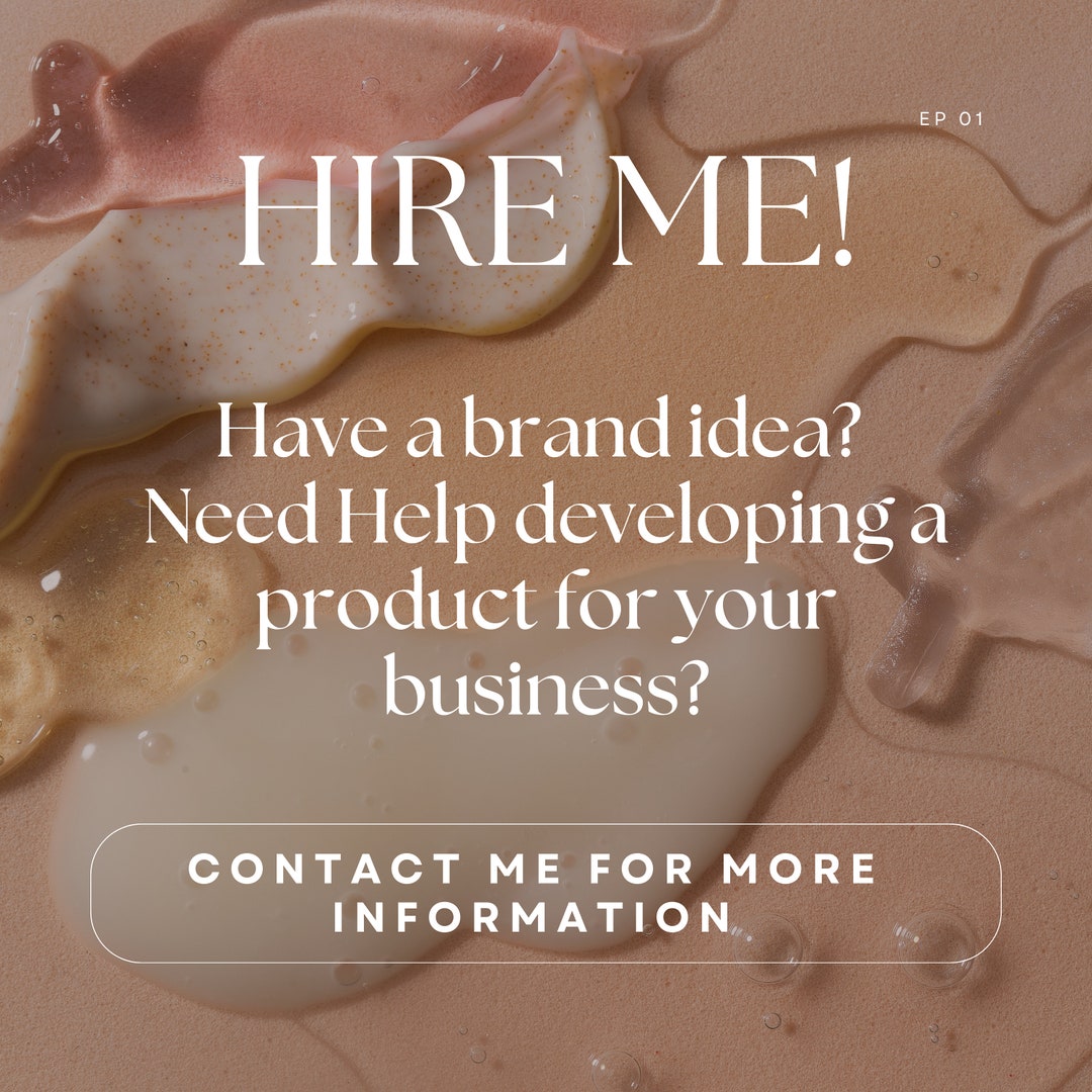 Custom Formulations Brand Development Consultations Product Development ...