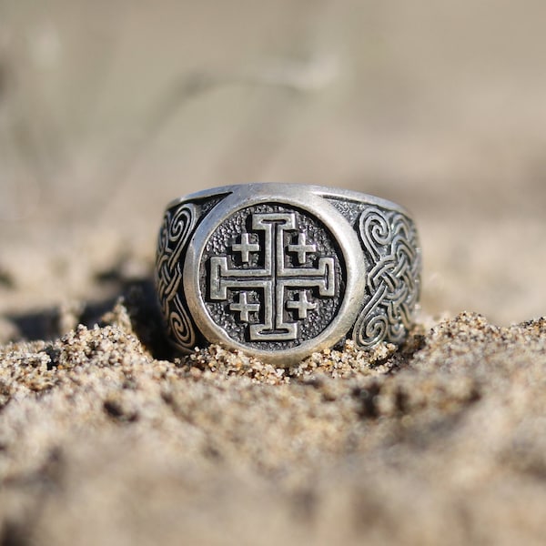 Male Catholic Ring - Etsy
