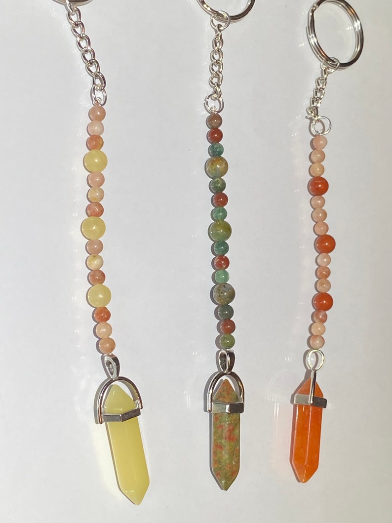 Crystal Keychain - Etsy