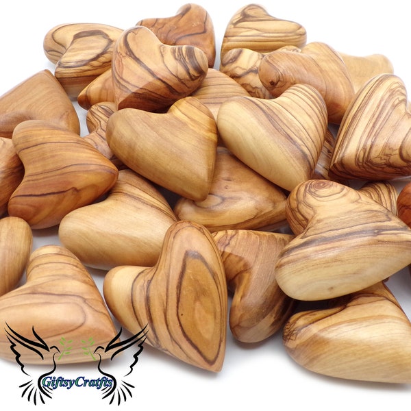 Wooden Hearts - Etsy