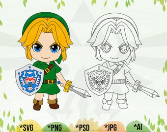 Zelda Svg File | Etsy