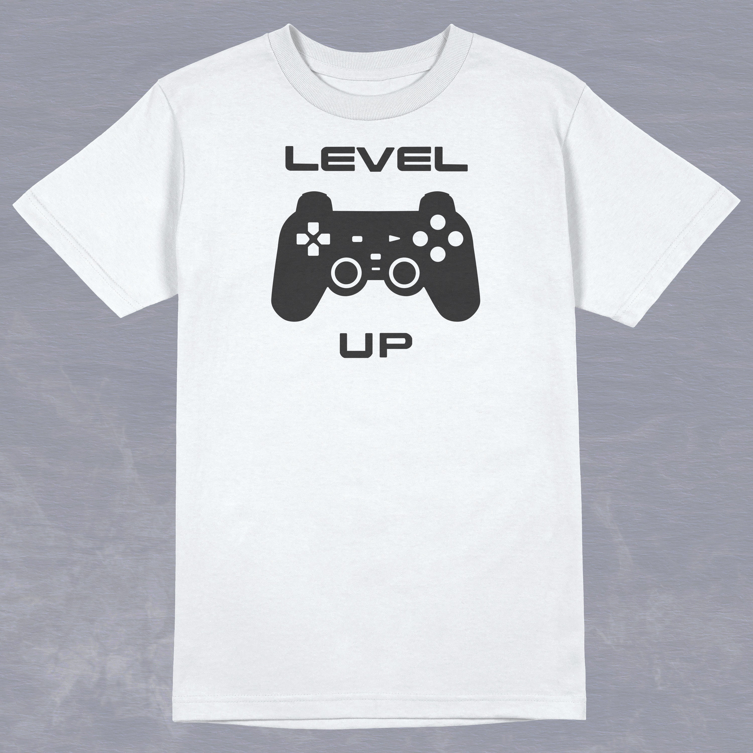 LEVEL UP Controller Black Vector svg jpg png psd dxf | Etsy