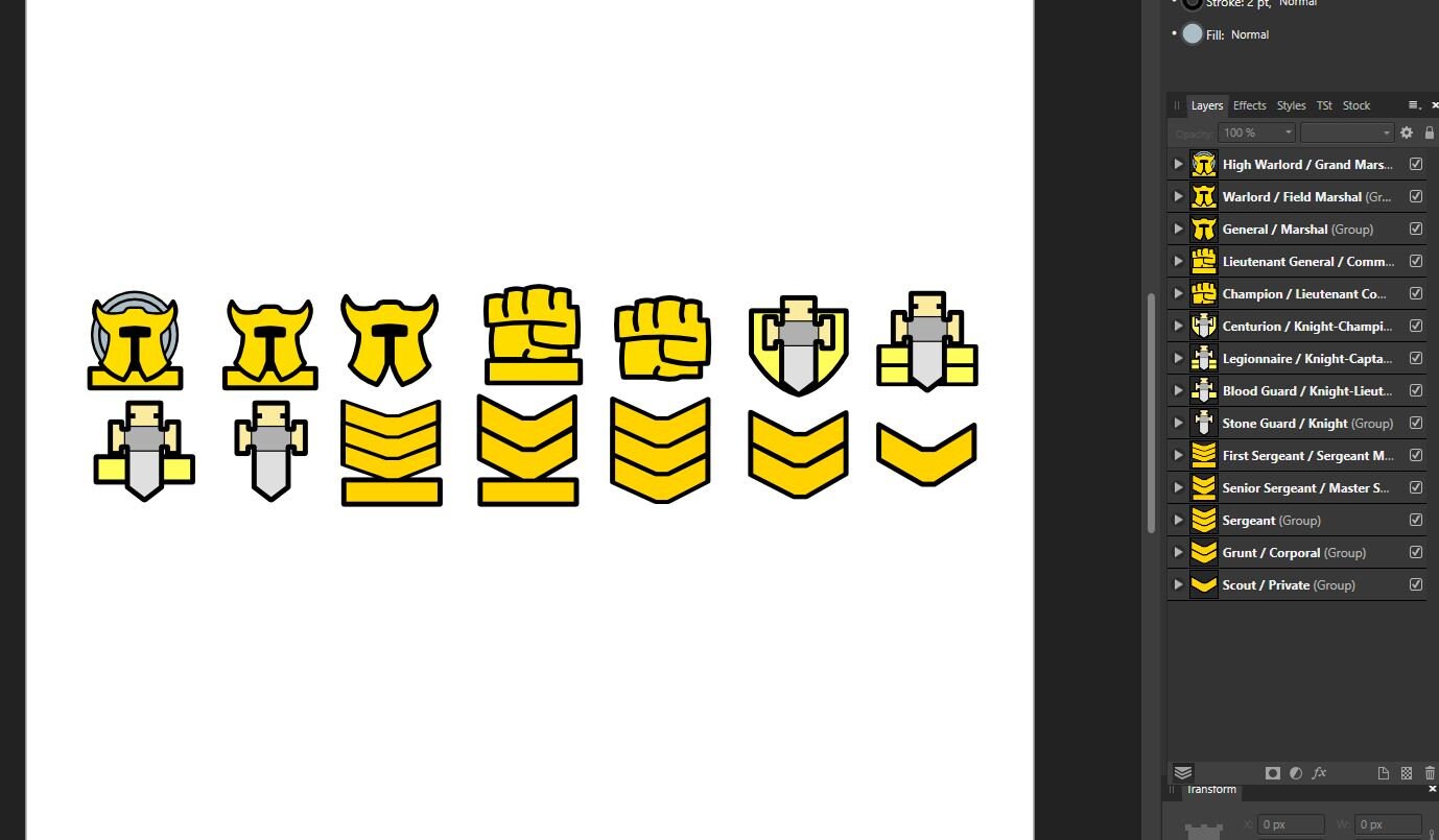 WoW PvP Honor Rank Emblems SVG Clipart World of Warcraft Cut | Etsy