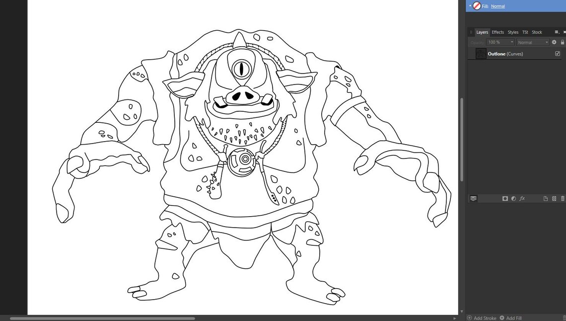 Hinox Outline Bundle SVG Clipart Cut file Hinox Outline Pack | Etsy