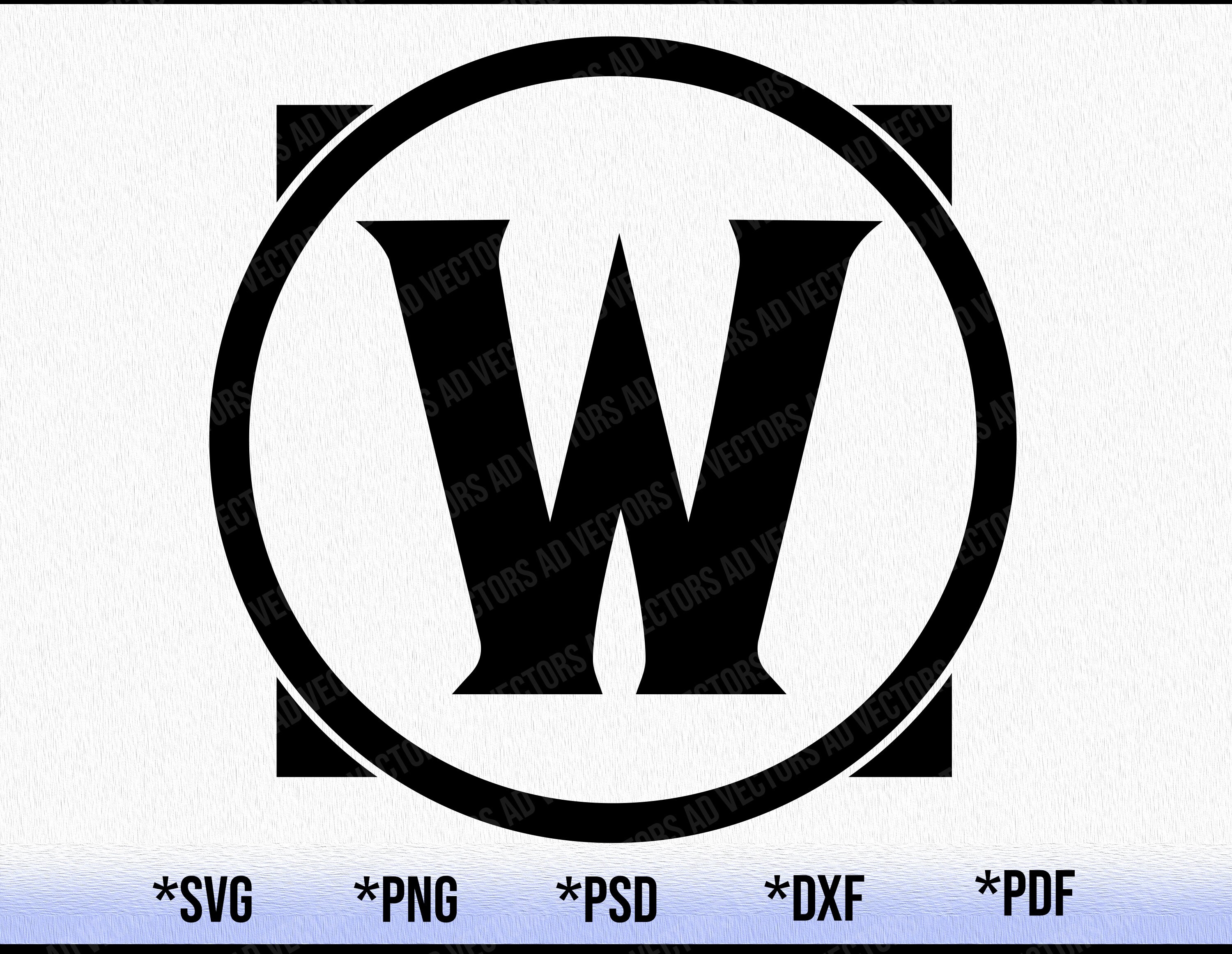 WoW Logo SVG Clipart Archivo Corte World of Warcraft WoW | Etsy