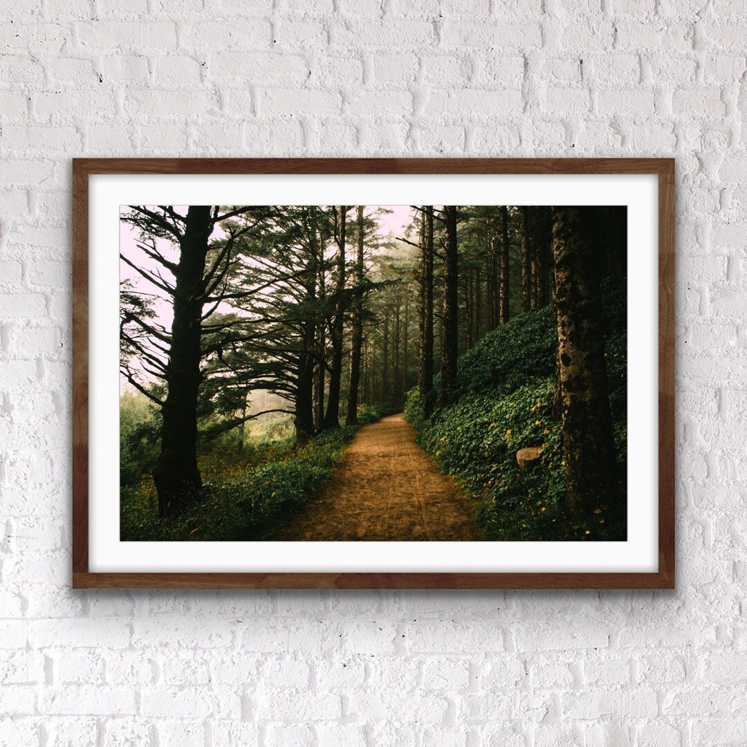 DIGITAL DOWNLOAD Oregon Forest Print - Wall Decor - Printable Landscape ...