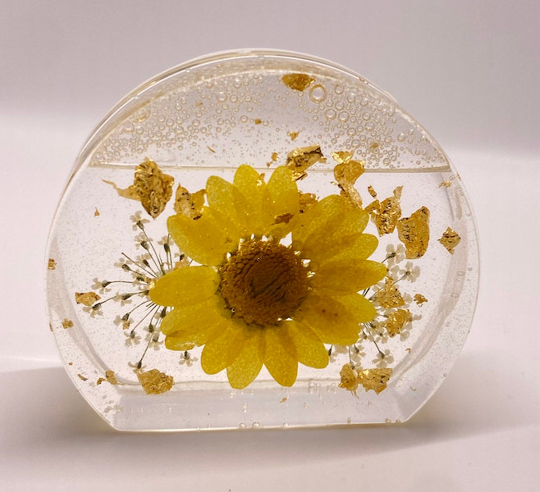 Yellow Daisy Photo Holder - Etsy