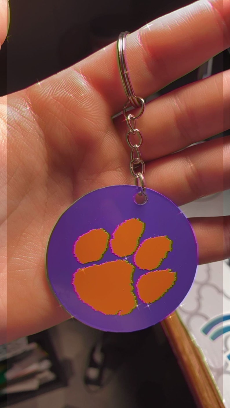 Custom College Keychains/ Any College You Want - Etsy