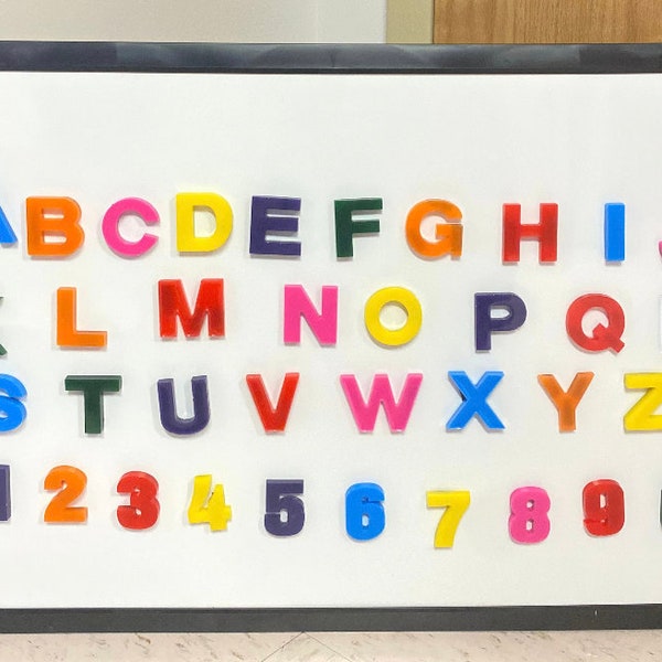 Abc 123 Magnet - Etsy