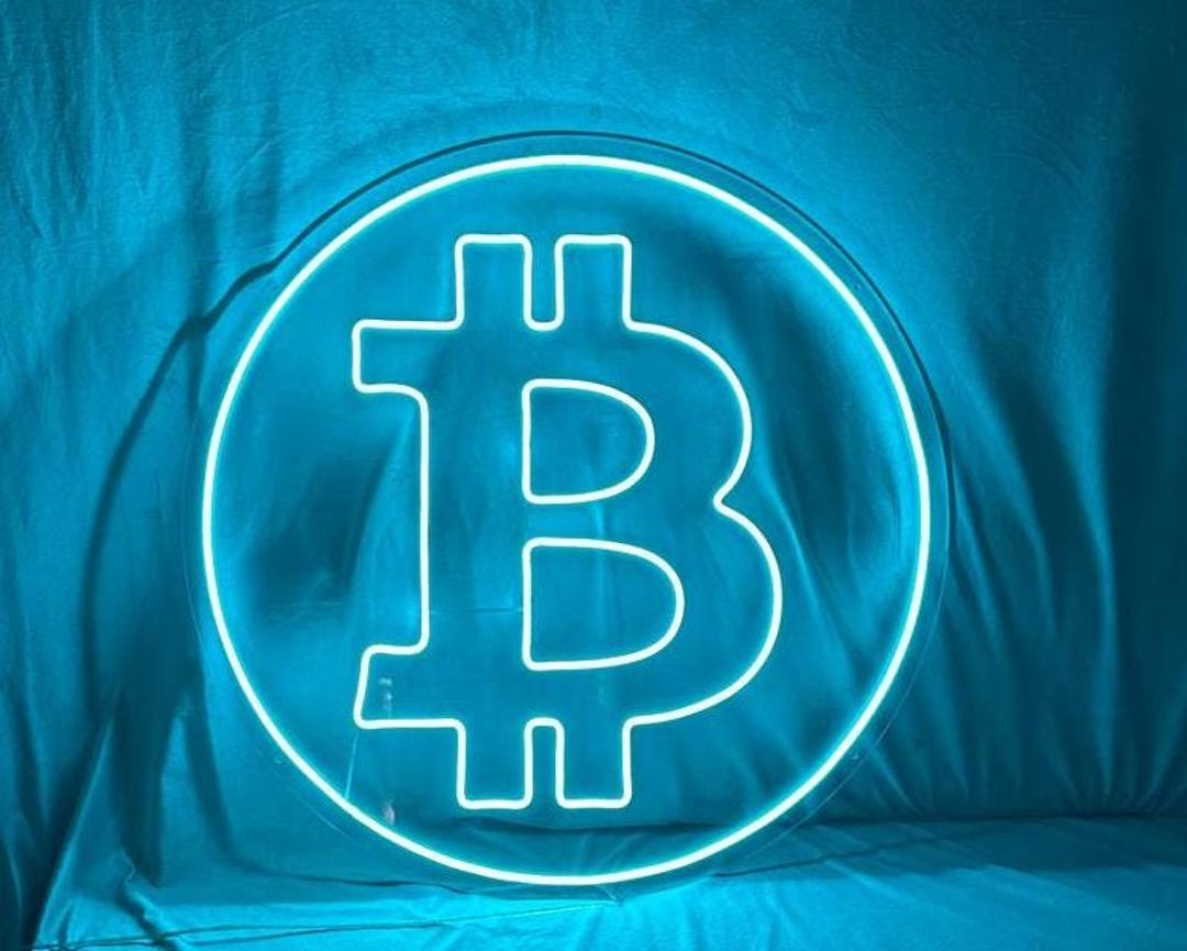 Bitcoin Trading Neon Sign, Trading Wall Decor, Trader Gift, Crypto Wall ...
