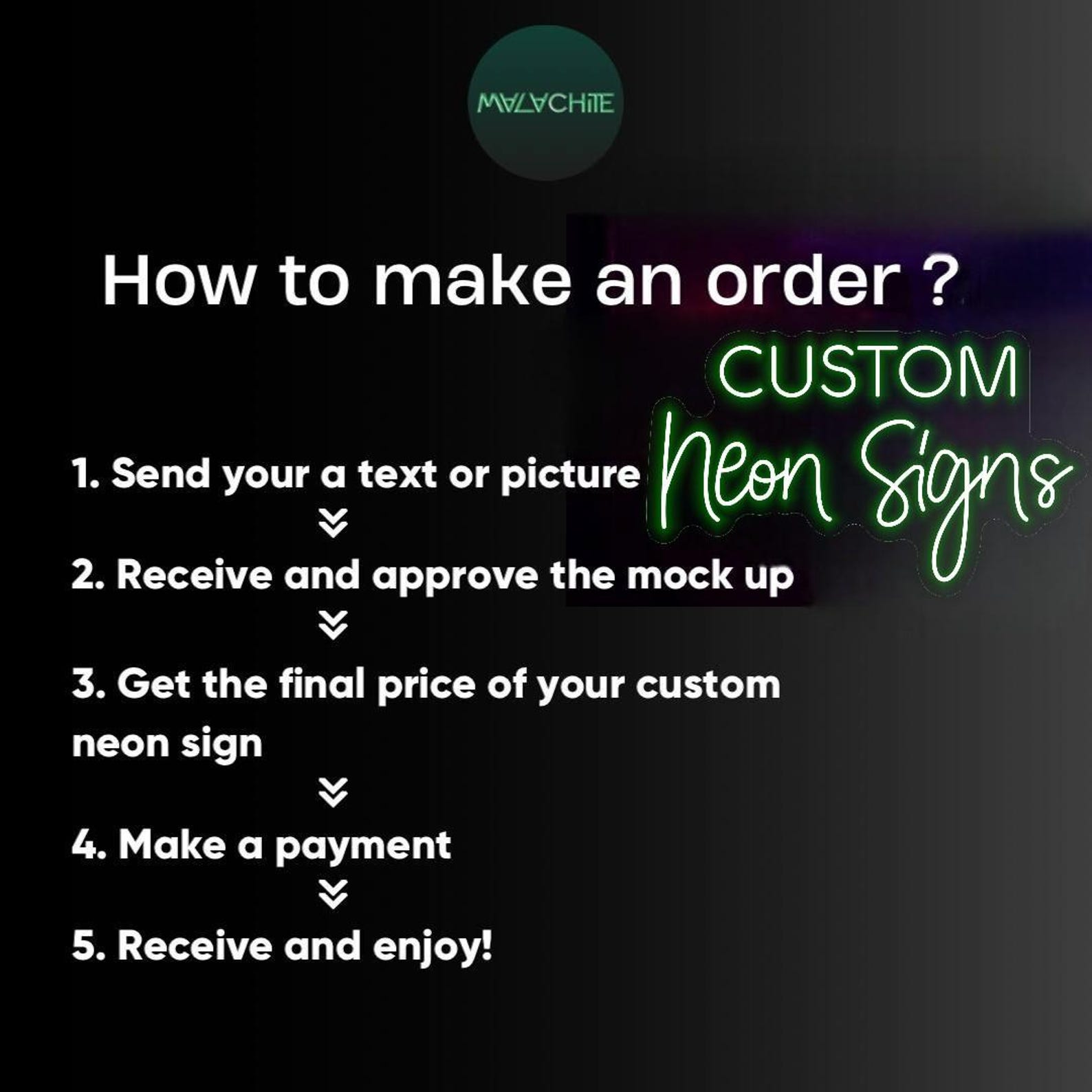 Happy Birthday Neon Sign, Name Neon Signs, LED Neon Light Sign, Neon ...