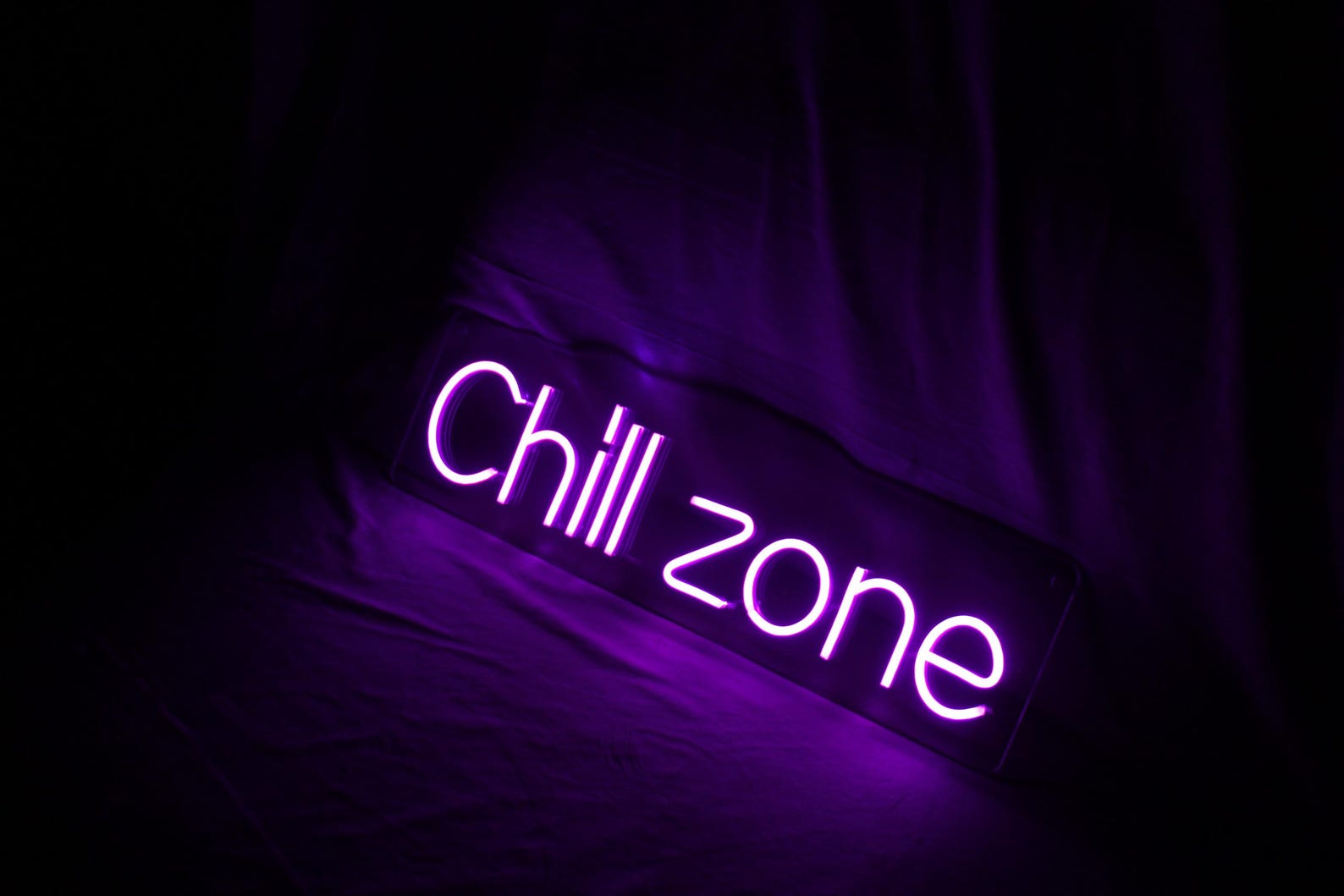 Chill Zone Neon Sign - LED Wall Decor for Home, Bar, or Café - Etsy