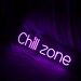 Chill Zone Neon Sign - LED Wall Decor for Home, Bar, or Café - Etsy